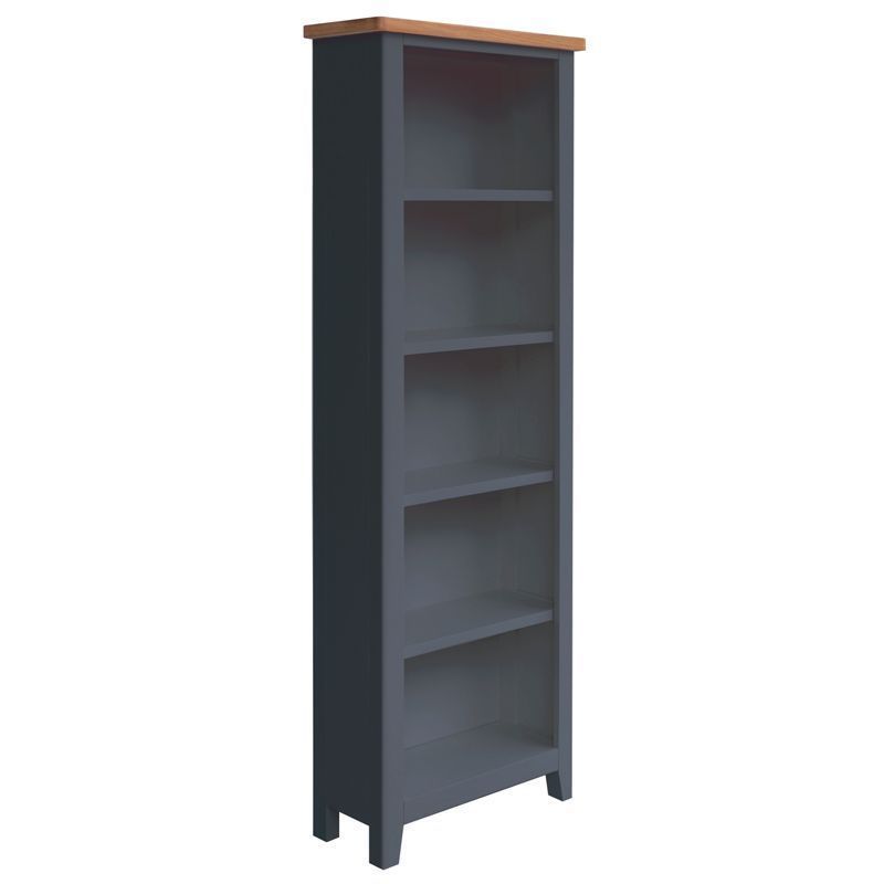 Aurora Midnight Tall Bookcase Oak 5 Shelves only 189.98 – Cherry Lane
