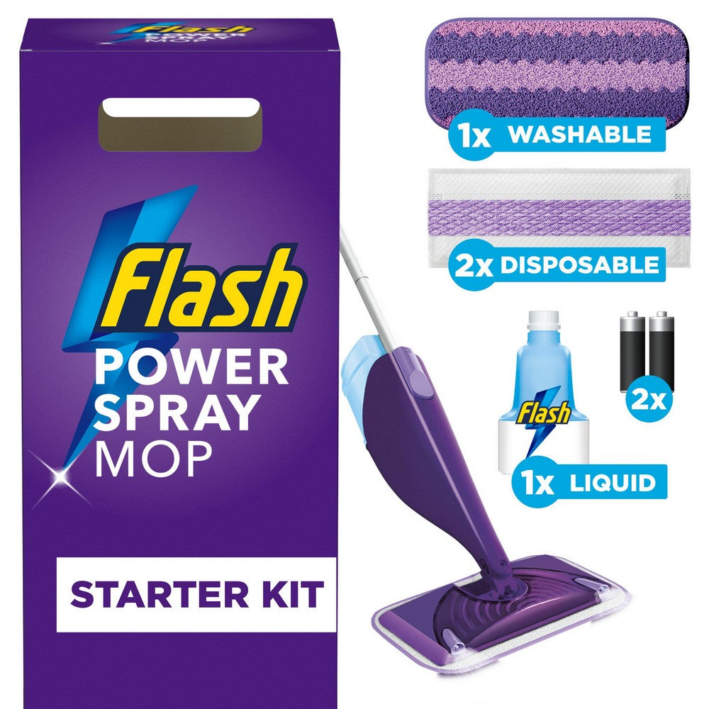 Flash Power Spray Mop Starter Kit – Cherry Lane
