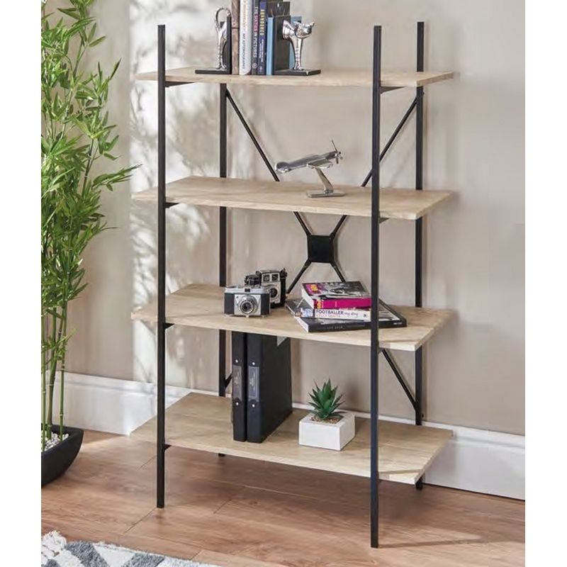 Elite 4 Tier Office Bookshelf – Cherry Lane