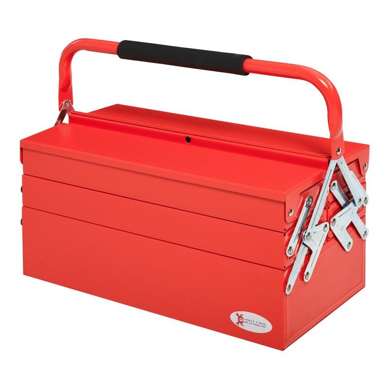 Durhand Steel 5-Tray Portable Tool Box - Medium – Cherry Lane