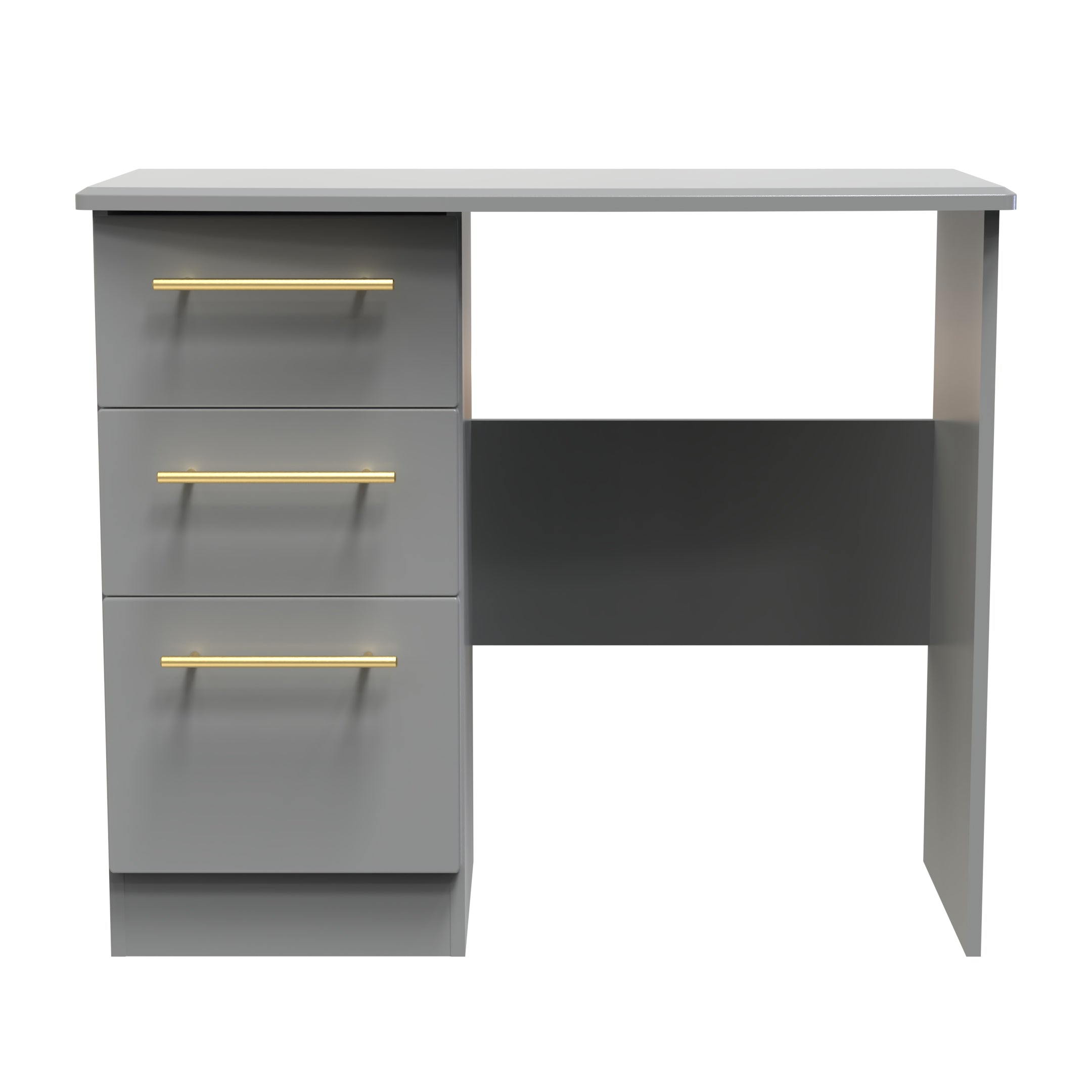 Haworth Desk Grey 3 Drawers 93cm only 314.0 – Cherry Lane
