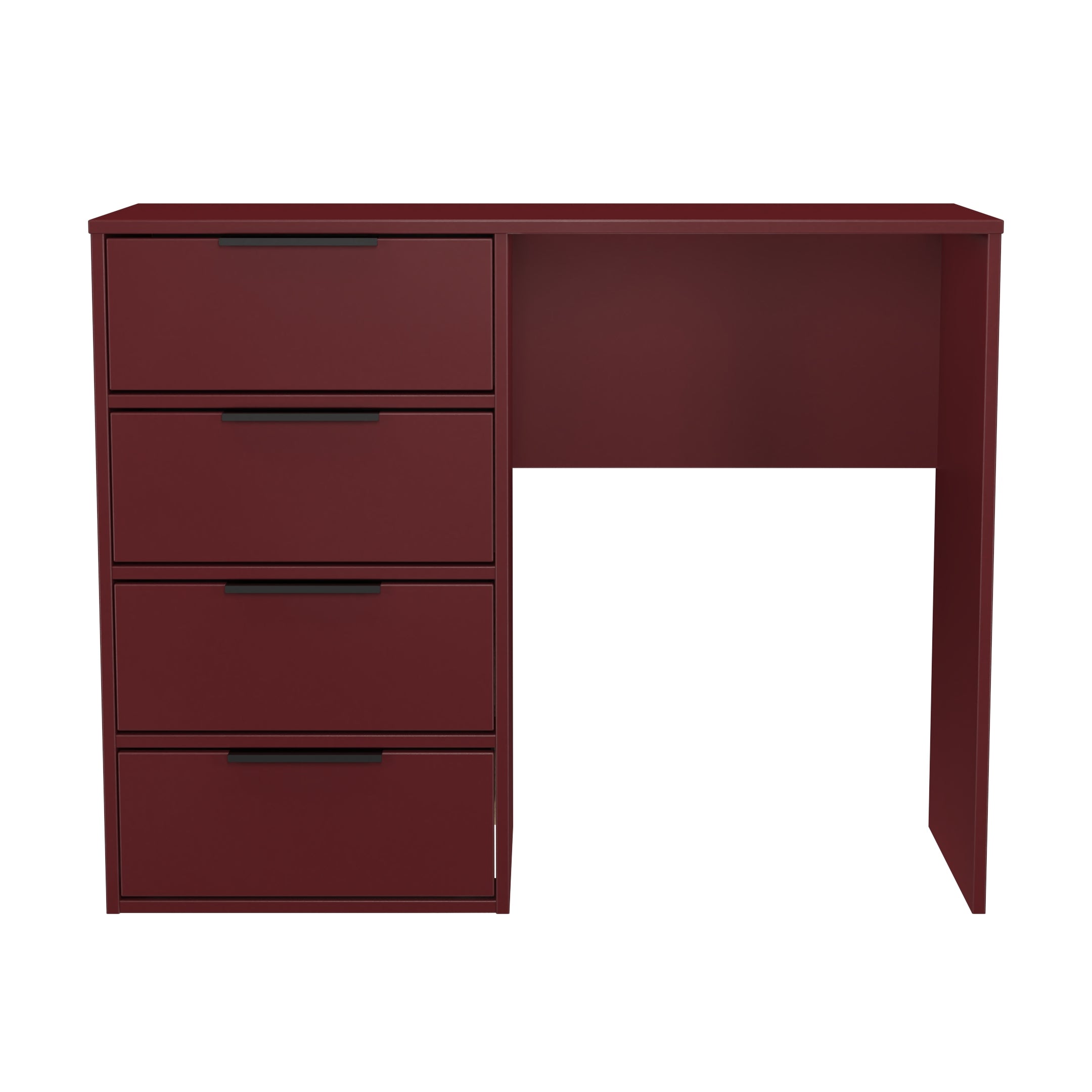 Hong Kong B Desk Red 4 Drawers 97cm only 314.0 – Cherry Lane