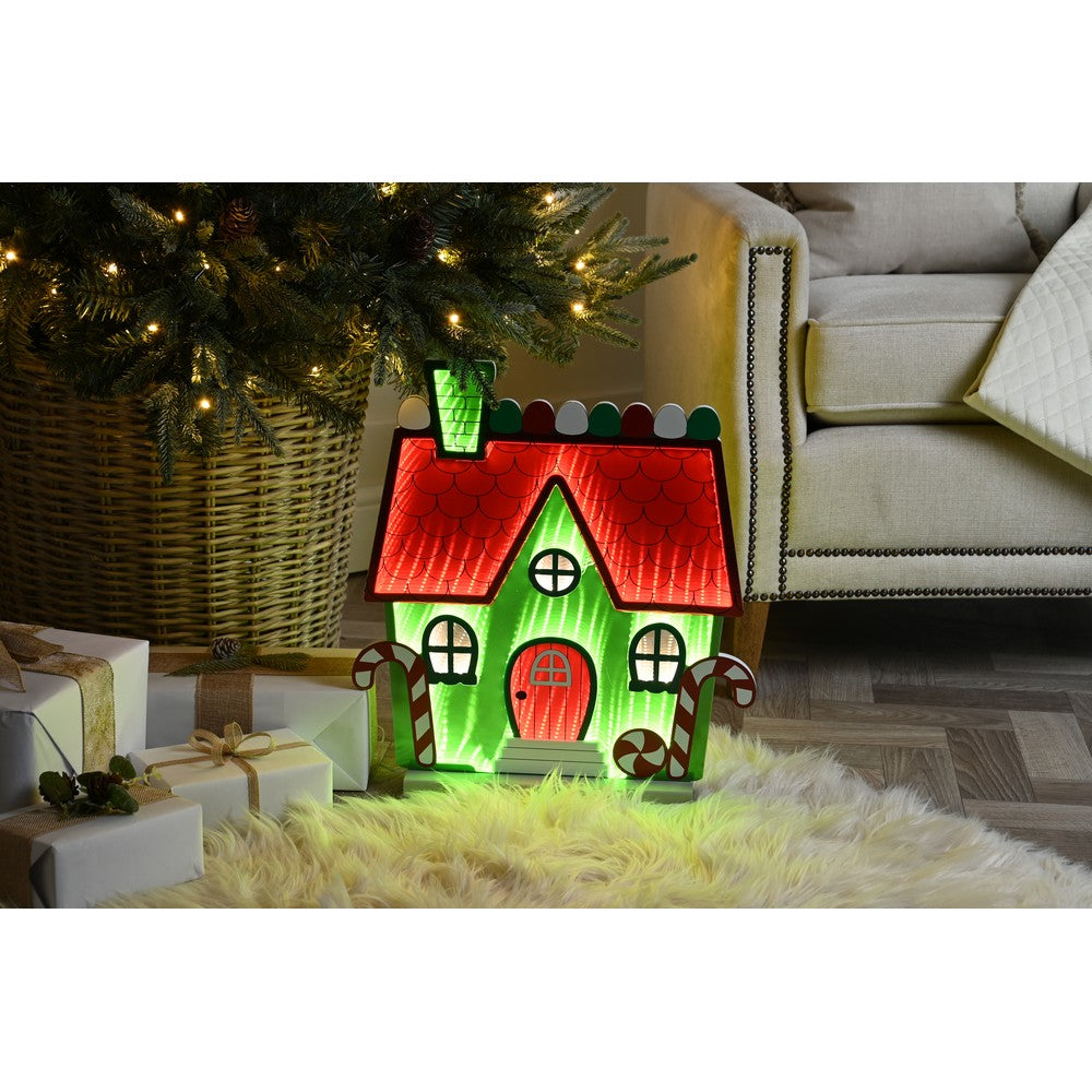 Christmas Infinity Candy Cane House - 45cm only 38.99 – Cherry Lane