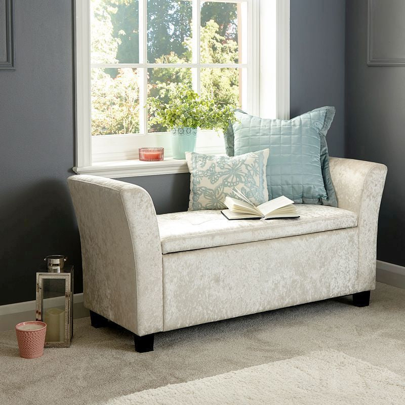 Verona Window Seat Fabric White only 99.0 – Cherry Lane