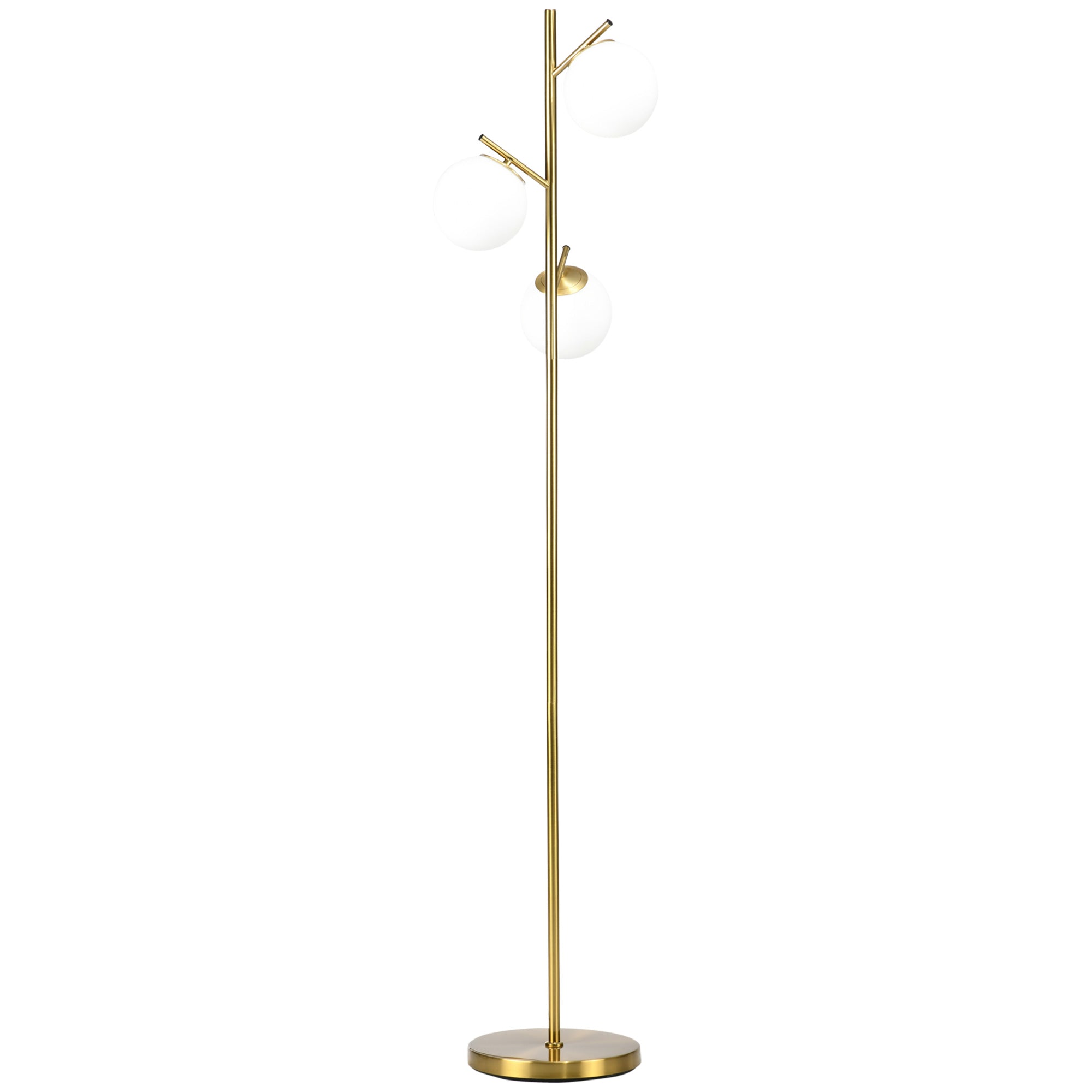 3-Light Tree Floor Lamps for Living Room – Cherry Lane